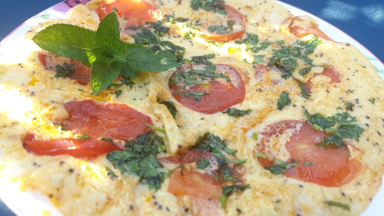 Tomato Omelette Recipe| Fast& Simple Recipe| Kitchen with Neha - YouTube