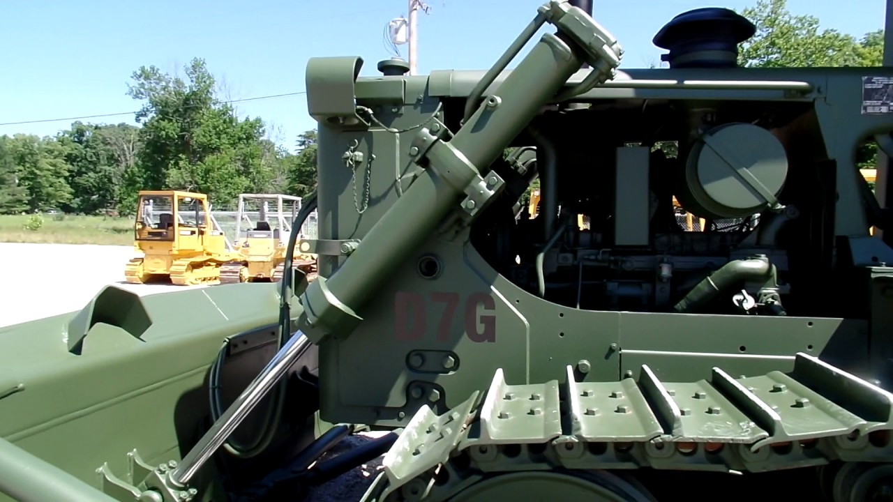 1988 Caterpillar D7G ripper 2010 rebuild C&C Equipment - YouTube