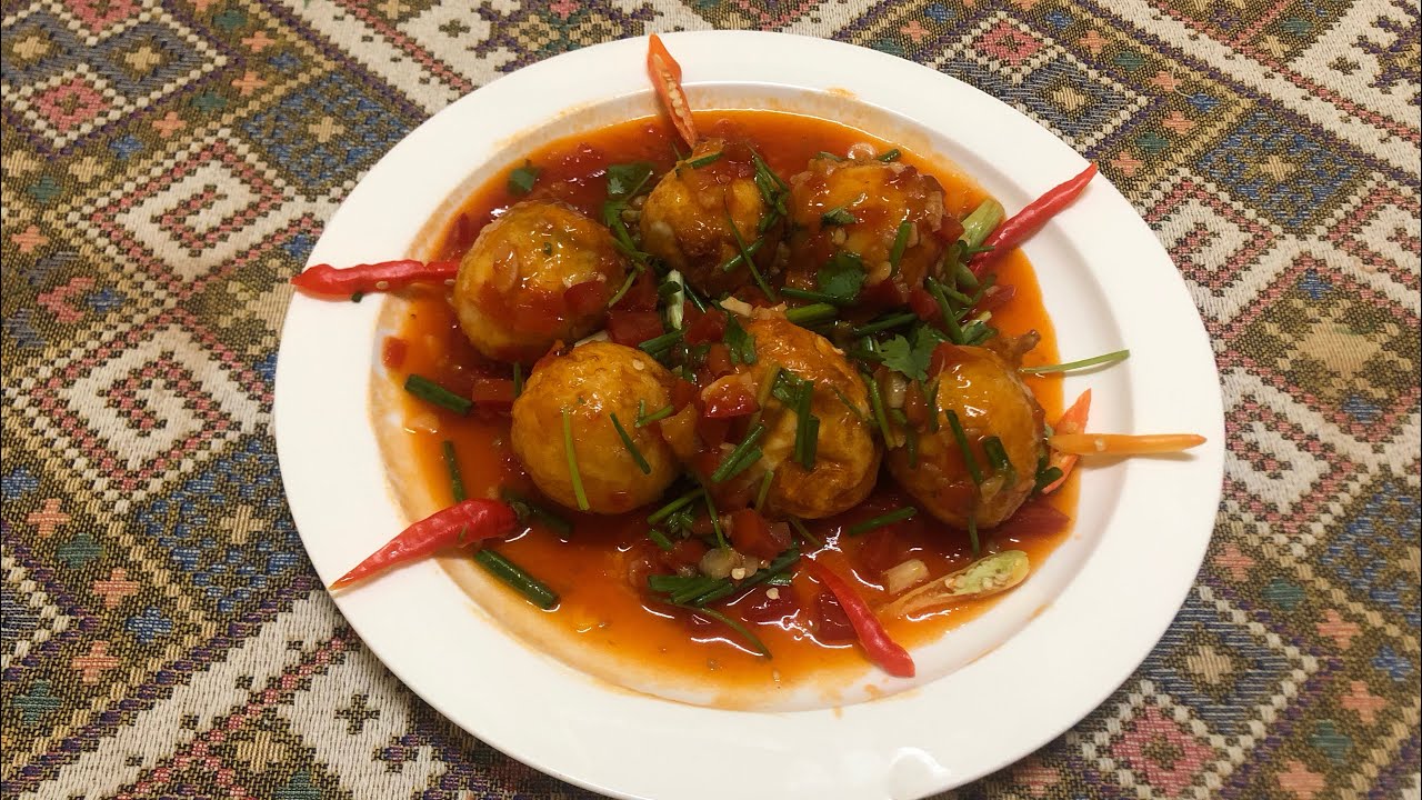 How to make Khai look Khery เมนูไข่ลูกเขย ແຊບແຮງໄຂ່ລູກເຂີຍ | แม่ตุ๊ก ️ ...
