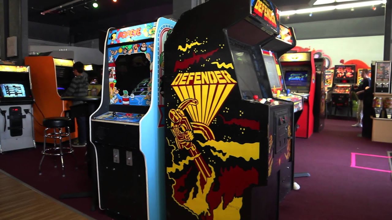 8 bit arcade montage - YouTube