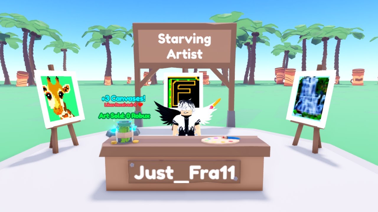 I BECOME THE BEST ARTIST on *STARVING ARTIST* ROBLOX! - YouTube