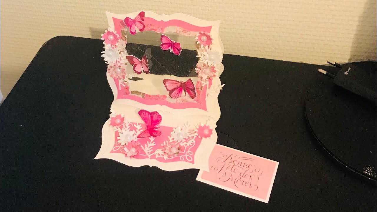 Une carte avec du Rhodoïd et le matériel action 😘😘😘 - YouTube