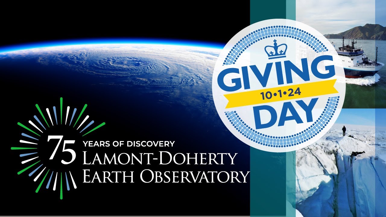 Support Lamont-Doherty Earth Observatory This Giving Day - YouTube