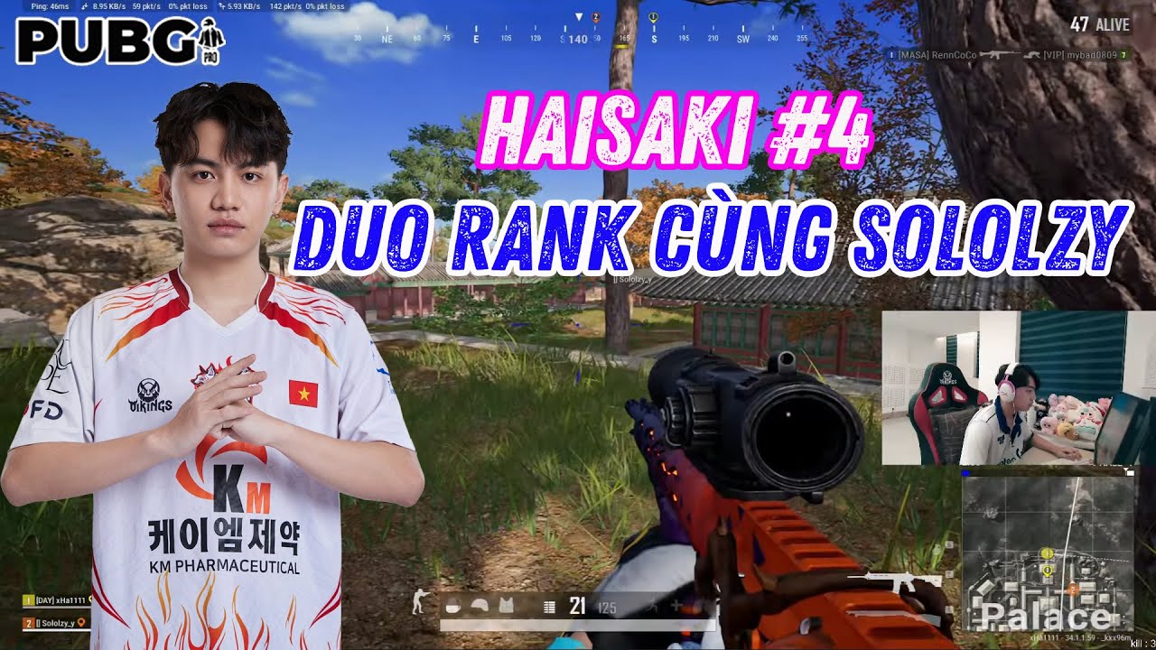 PUBG PC I CES_Haisaki #4 I Duo Rank cùng Sololzy - YouTube