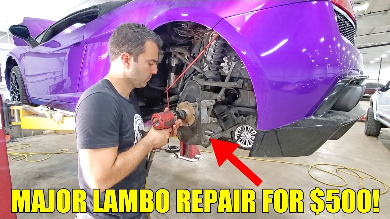I Fixed A Salvage Lamborghini In 1 Day Because I'm Italian & All ...