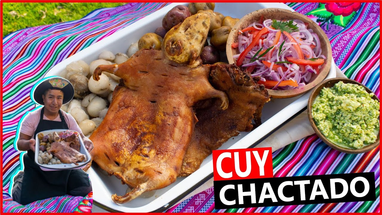 Como preparar CUY CHACTADO con su QAPCHI en el campo | Huancavelica ...