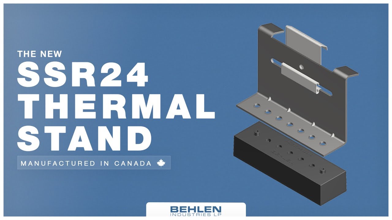 Introducing the BEHLEN SSR24 Thermal Stand™ - YouTube