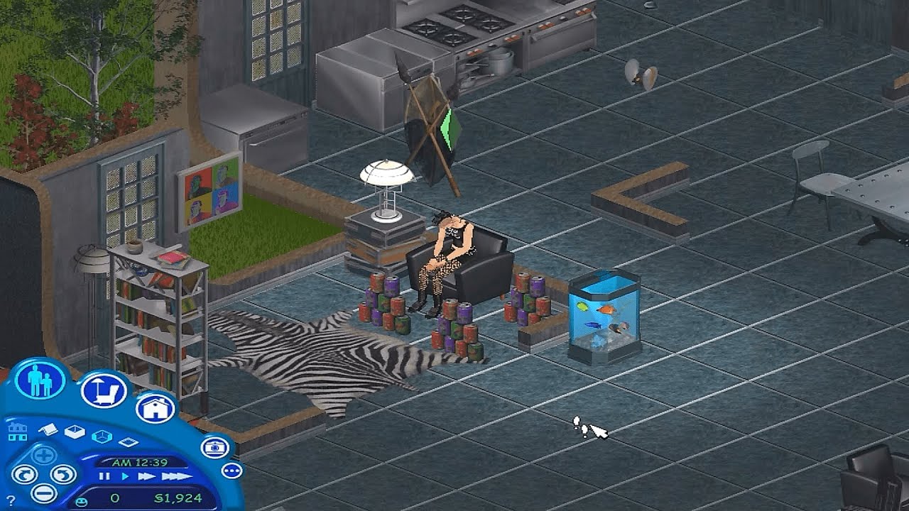 The Sims 1 - Sleeping Sitting Up - YouTube