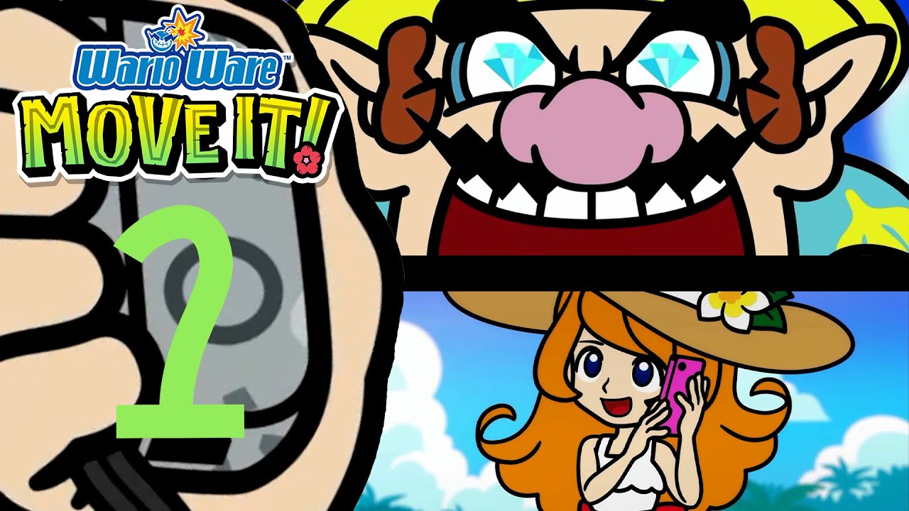Warioware Move It Ita Episodio 01 Wario X Mona Youtube