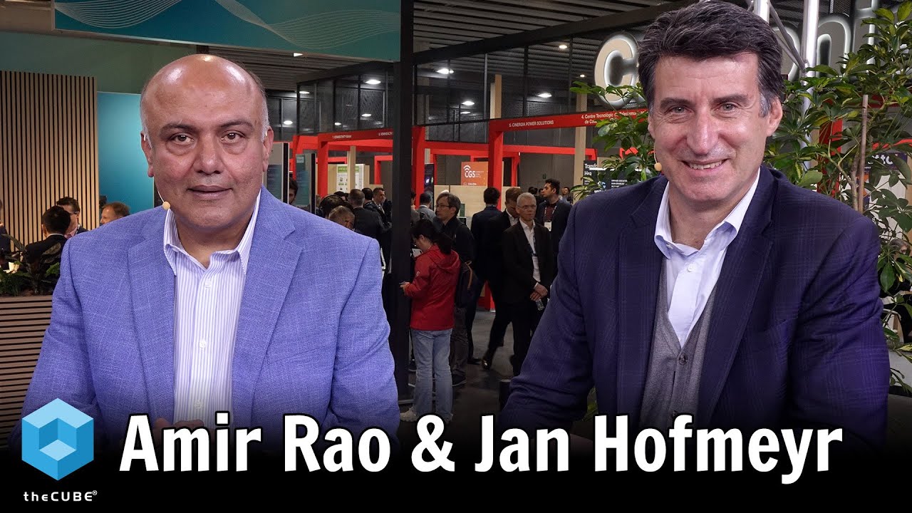 Amir Rao, AWS & Jan Hofmeyr, AWS | MWC25 Barcelona - YouTube