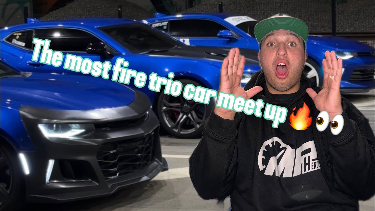 The Most Insane Camaro Trio Meet-Up! 🔥 You Won’t Believe This! - YouTube