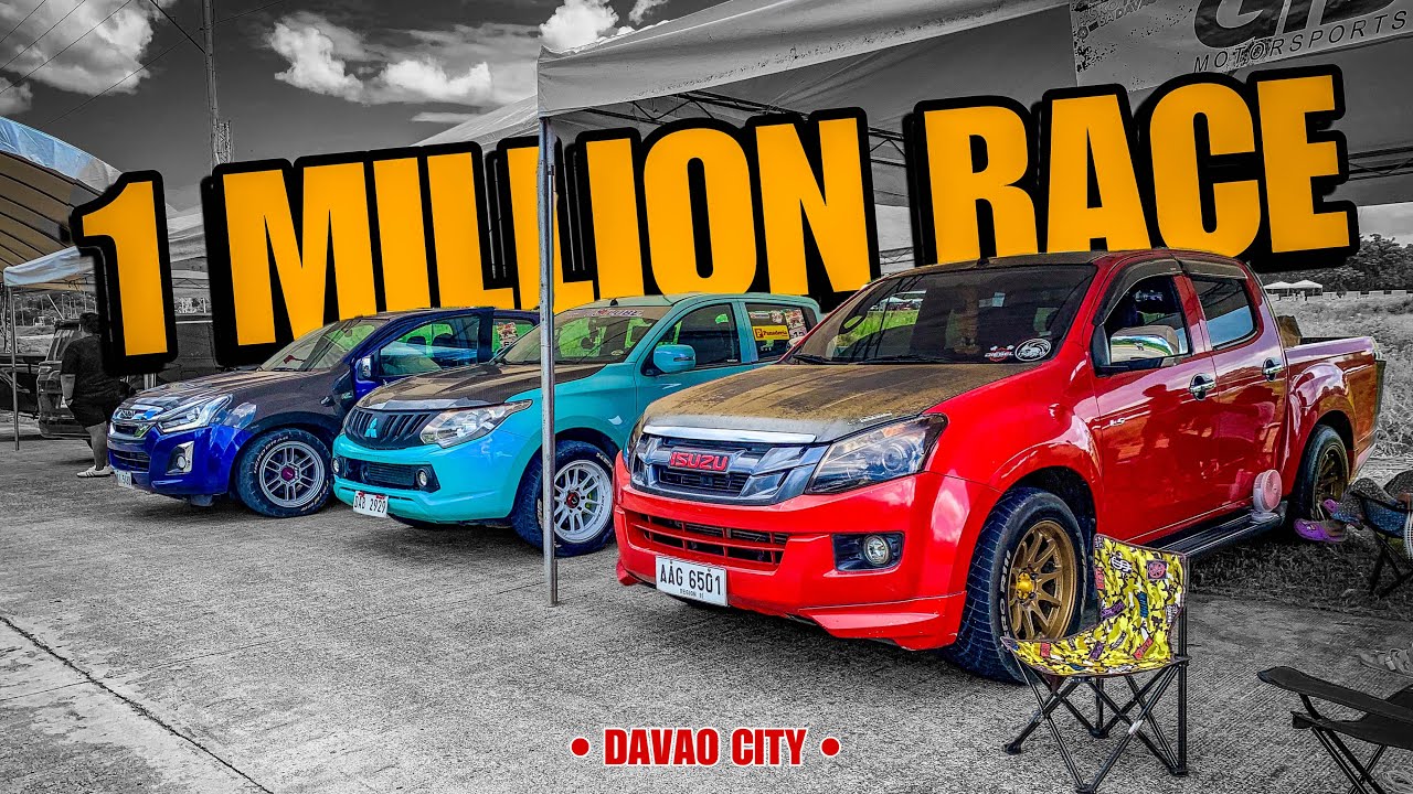 DAVAO CITY 1 MILLION RACE | DRAG DIESEL vs GAS RACE CARS - YouTube