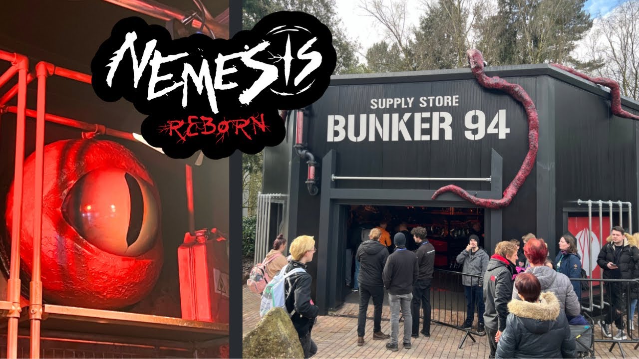 Bunker 94 merch shop walkthrough | Alton towers - YouTube