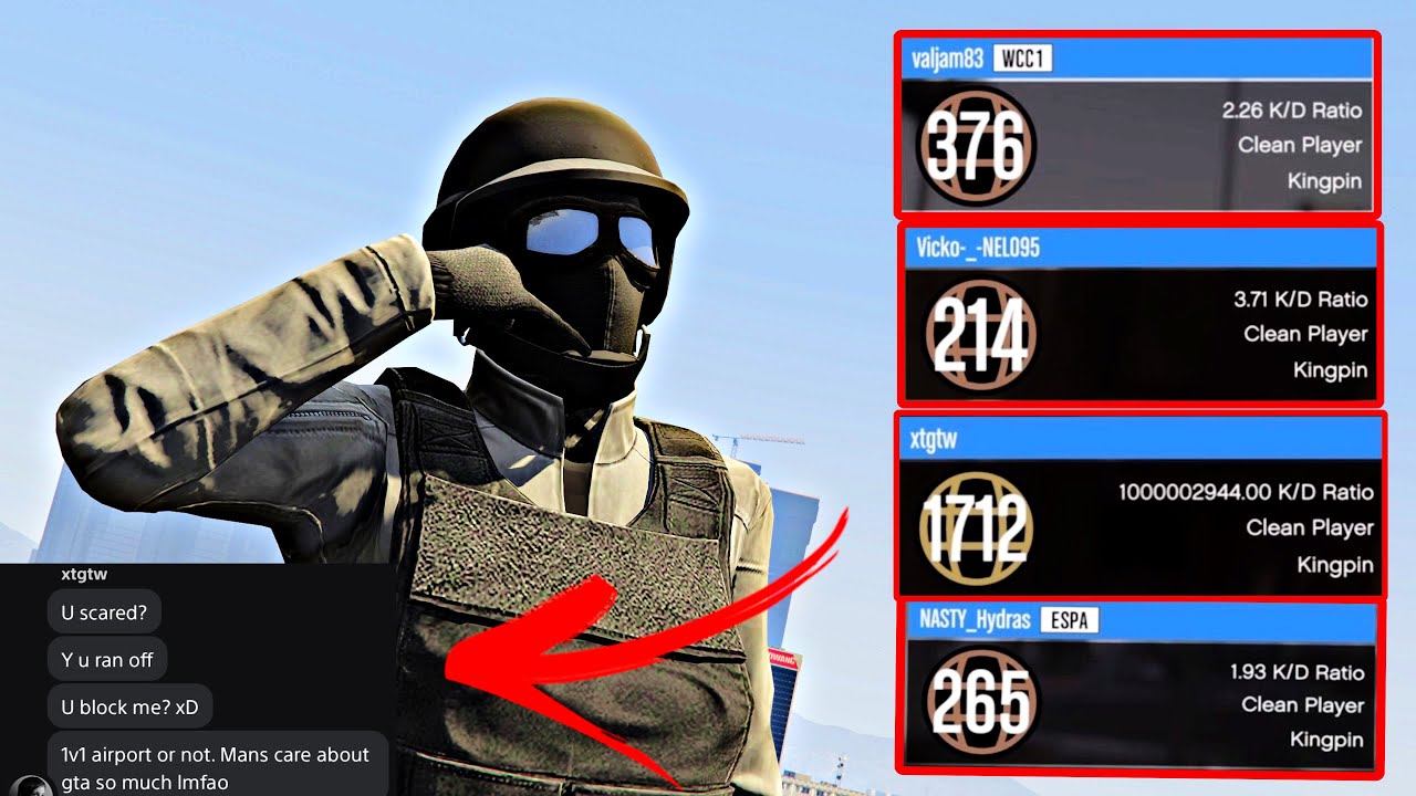 Fighting The Worst Griefers | GTA ONLINE - YouTube