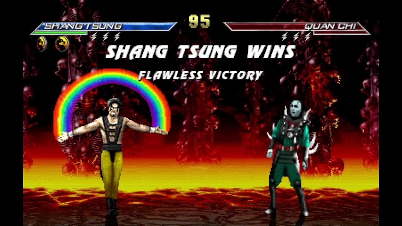 Shang Tsung's MK2 Friendship - YouTube