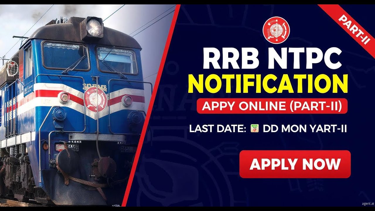 Part-II RRB NTPC online application form filling - YouTube