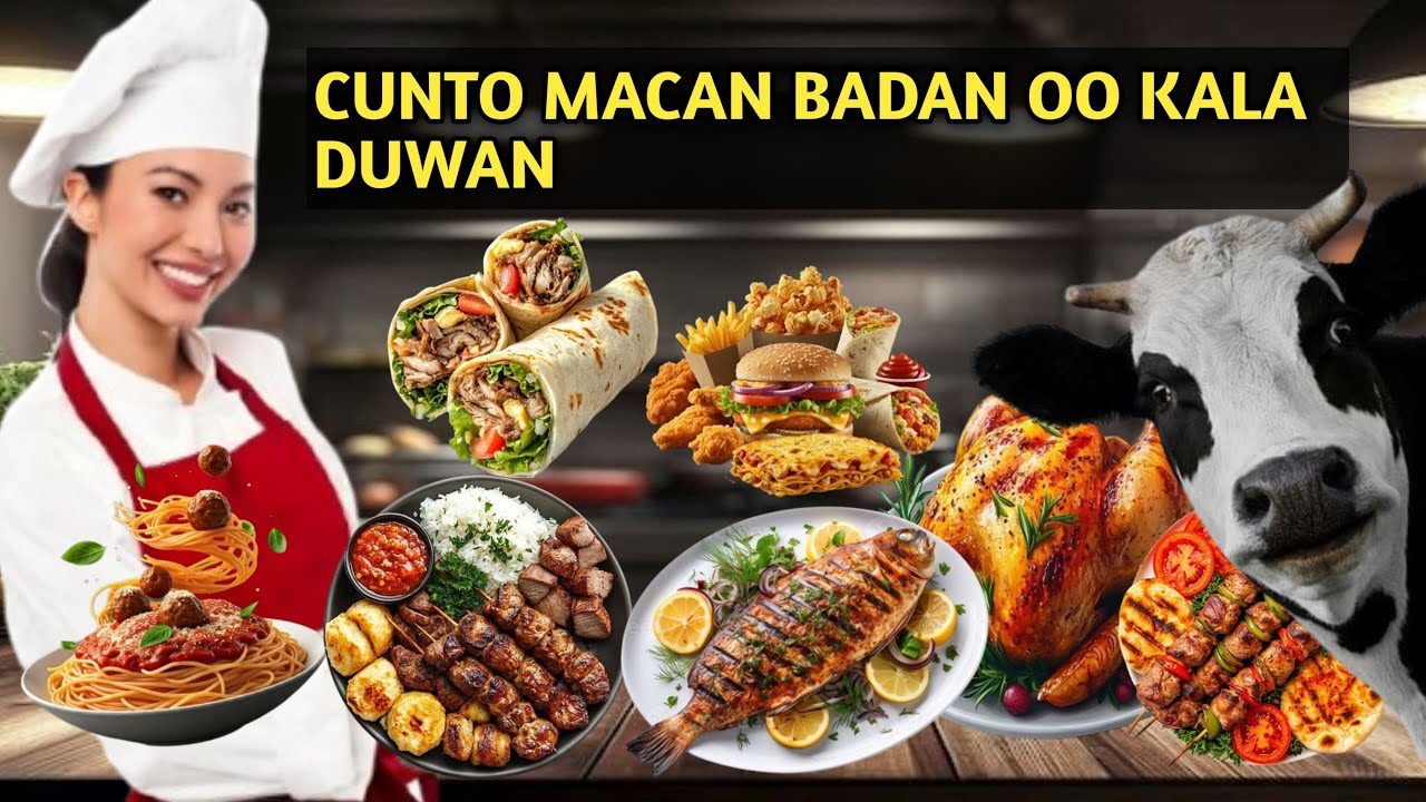 Cunto Macaan Badan Oo Kala Duwan | Somali Food Variety - YouTube