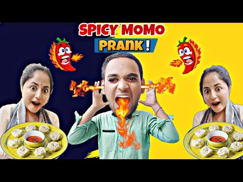 SPICY MOMO PRANK!😂🥟🌶️ | i made momo at Home ️| Have no idea? 😂😂 - YouTube