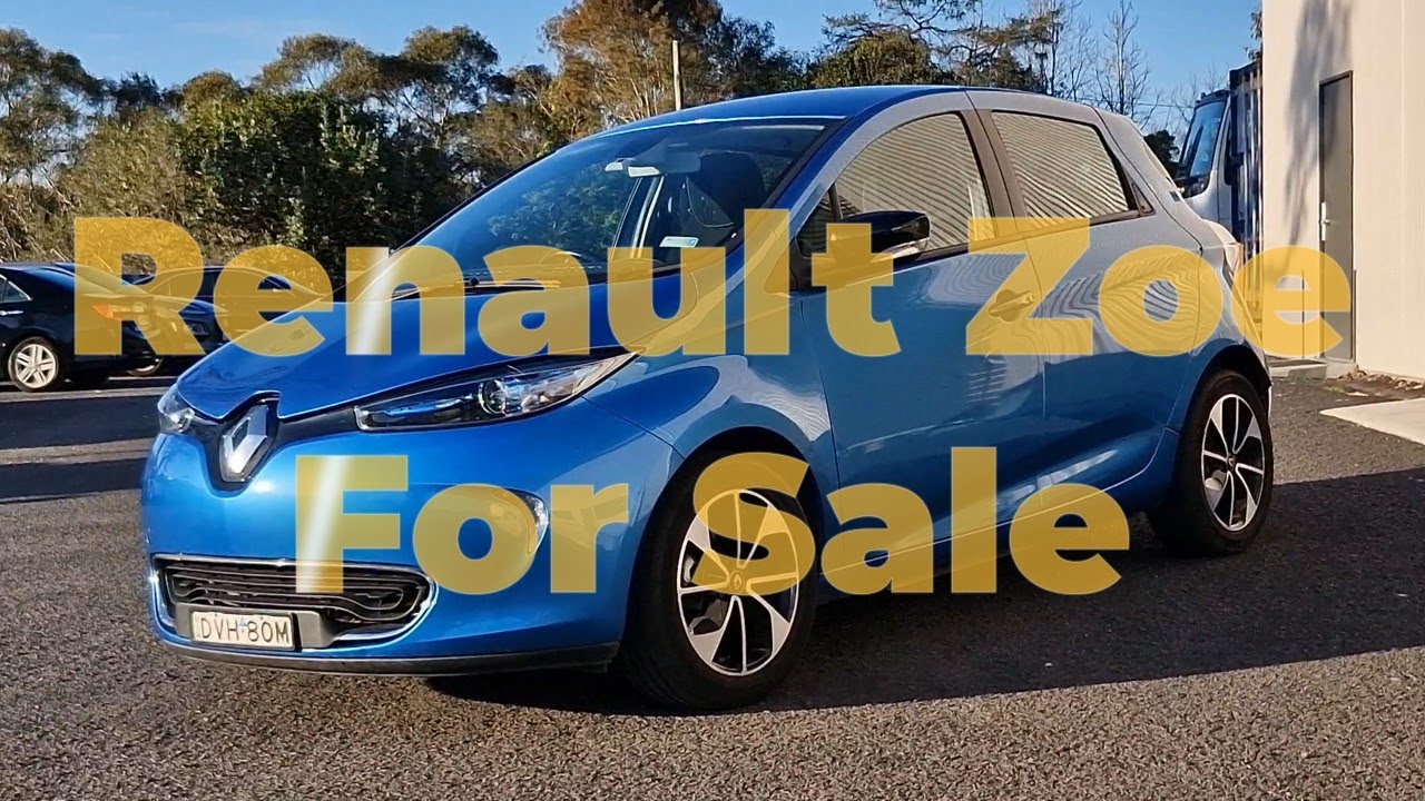 Renault Zoe - for sale - officially imported and sold in Australia ...