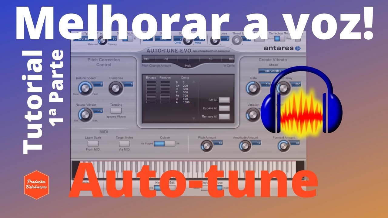 Tutorial - Como usar o Auto tune no Audacity - Explicado passo a passo ...