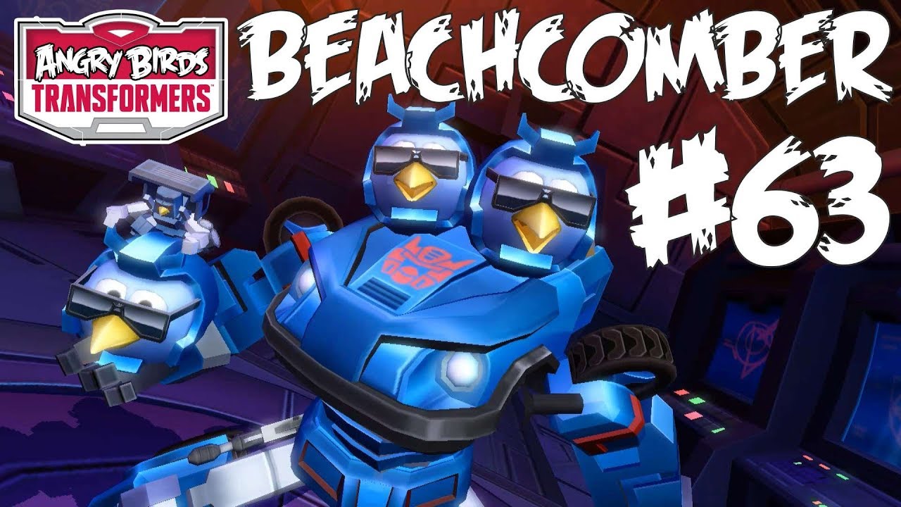 #63 BeachComber Angry Birds Transformers - YouTube
