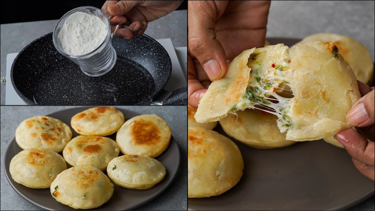 I Combine Atta With Boiling Water & Make This Delicious Snacks Recipe ...