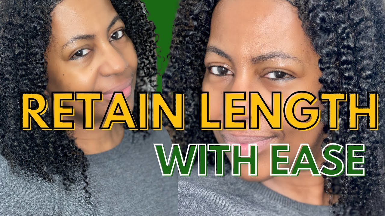 Low Manipulation Hair Routine for Growth (Style #3) - YouTube