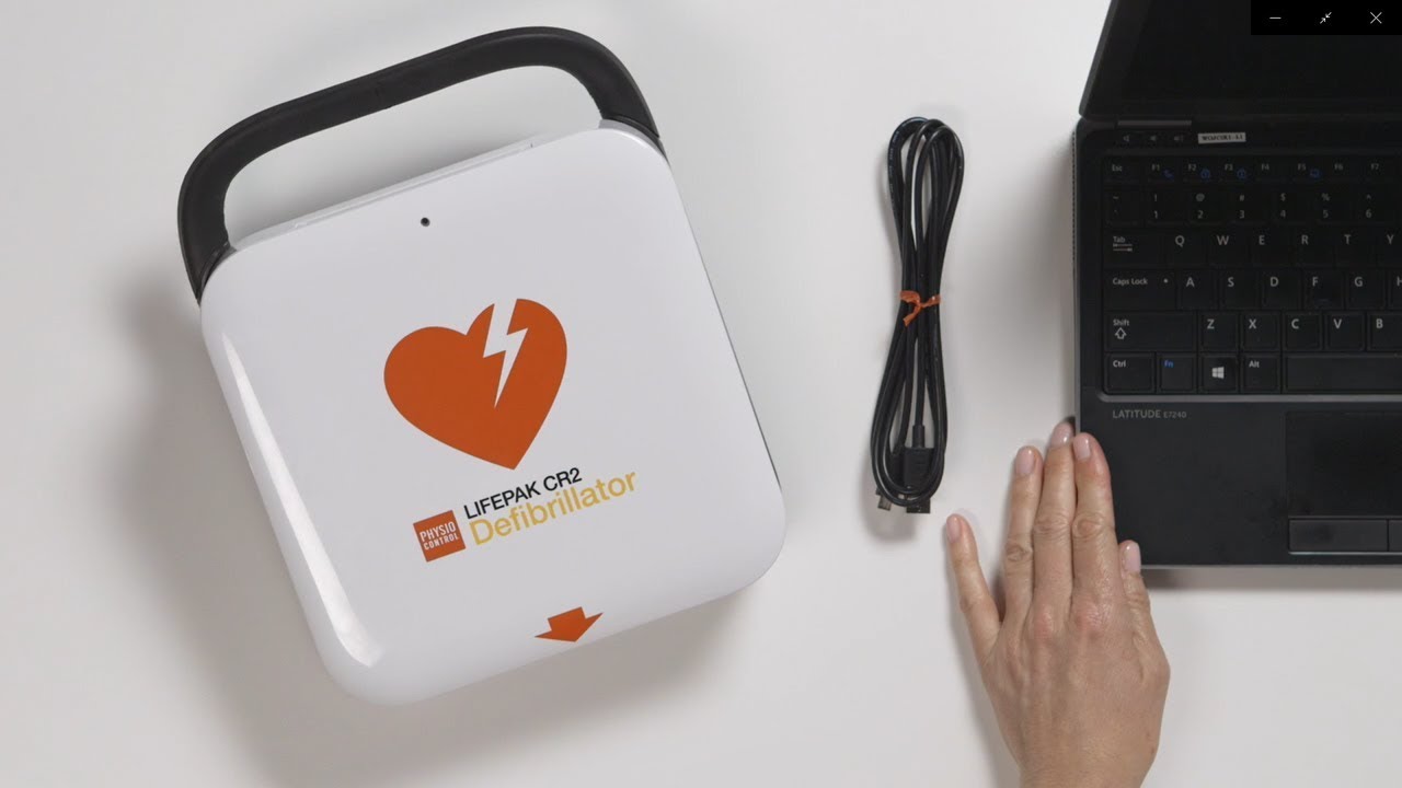 LifePak CR2 Defibrillator - Wireless setup - YouTube