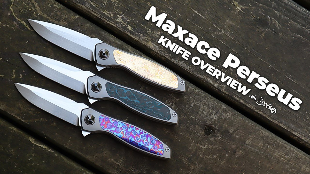 Maxace Perseus Folding Knife 5-Minute Review | Jimping w/ Jacrispy ...