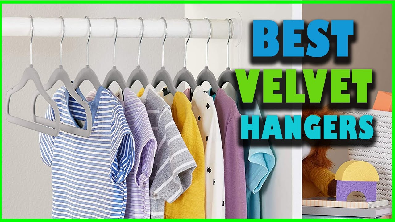 Top 5 Best velvet hangers Review [2022] - YouTube