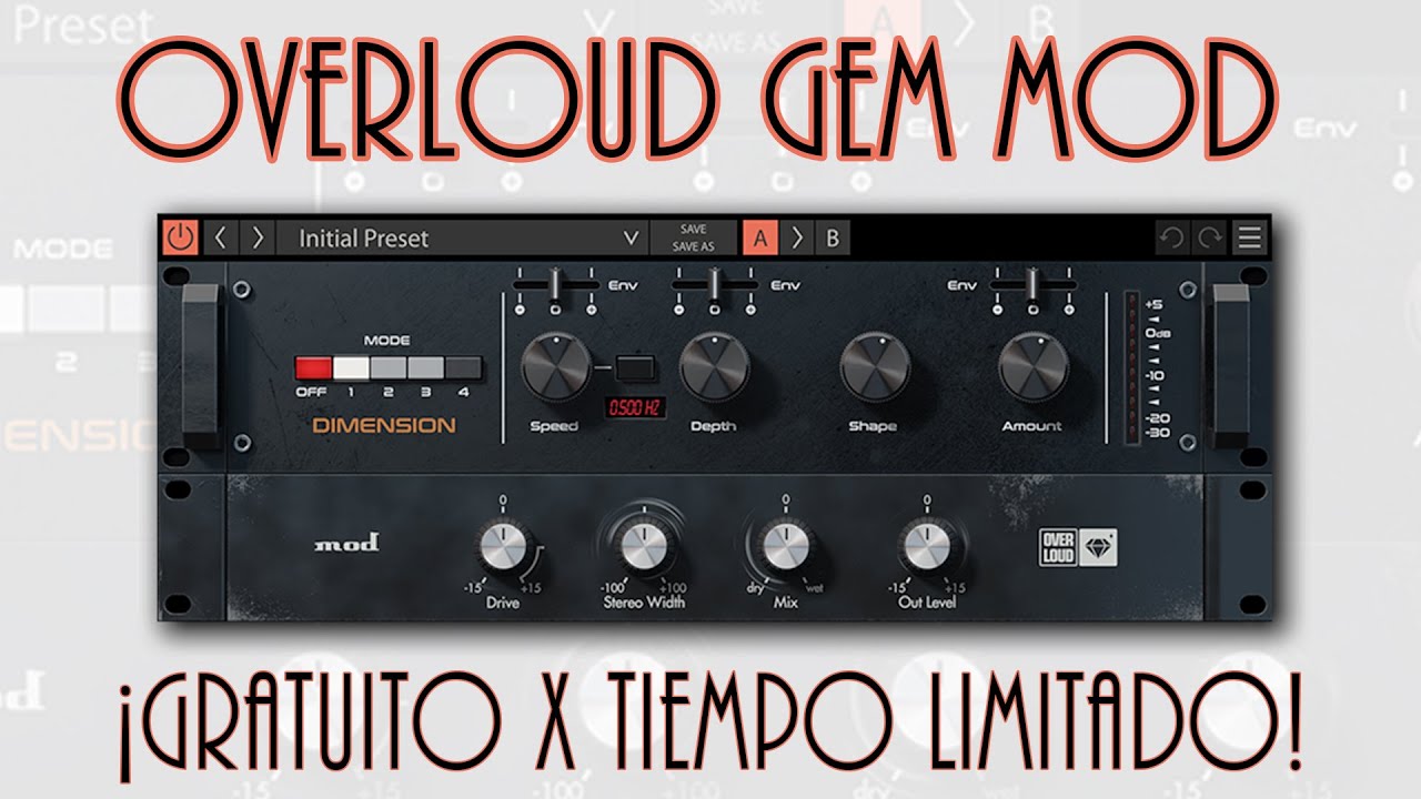 ⚡Overloud Gem MOD⚡ ¡GRATUITO x TIEMPO LIMITADO! - YouTube