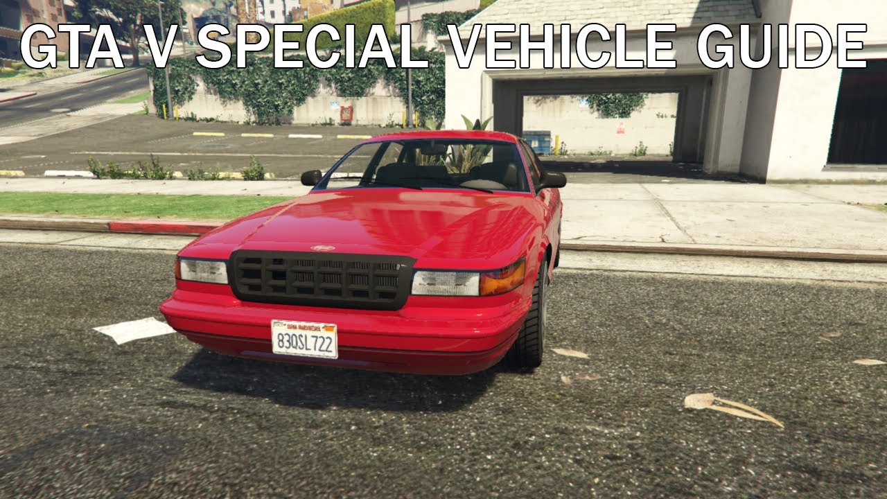 GTA V Special Vehicle Guide: SP/EC2 Red Stanier - YouTube