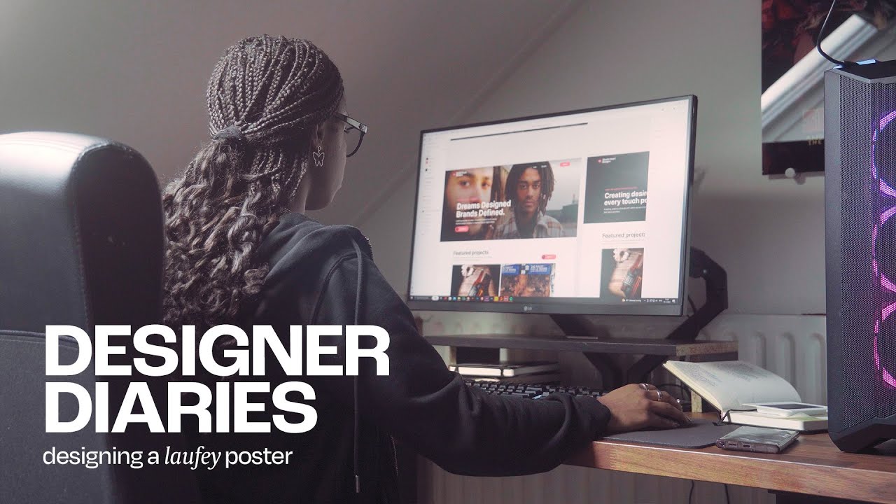 Designing a Laufey Poster, Going to the Market, Cooking Food | Designer ...