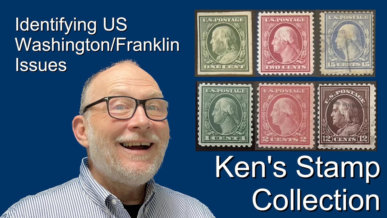 Identifying US Washington/Franklin Stamps - YouTube