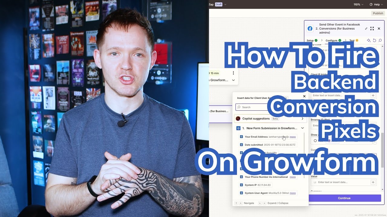 How To Fire Backend Conversion Pixels On Growform - YouTube