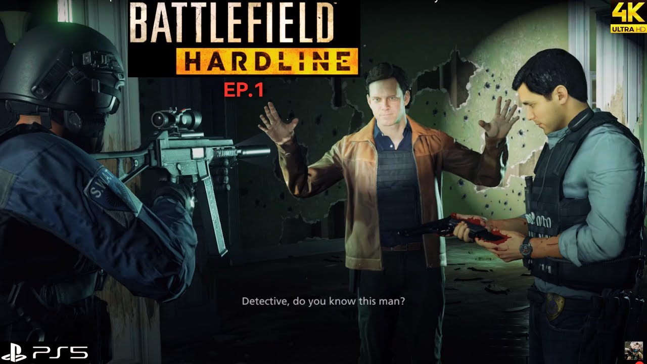 Battlefield Hardline | EP.1 (Prologue/Back to School) | 4K | PS5 *No ...