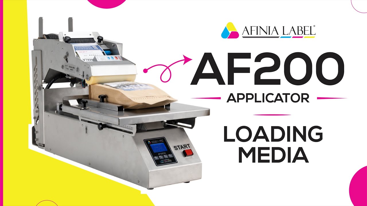 AF200 Applicator - Loading Media - YouTube