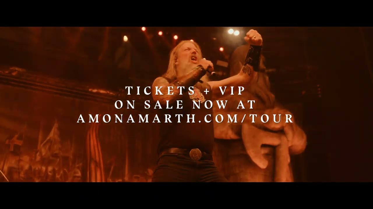 Amon Amarth to Make History with The Great Heathen Tour!