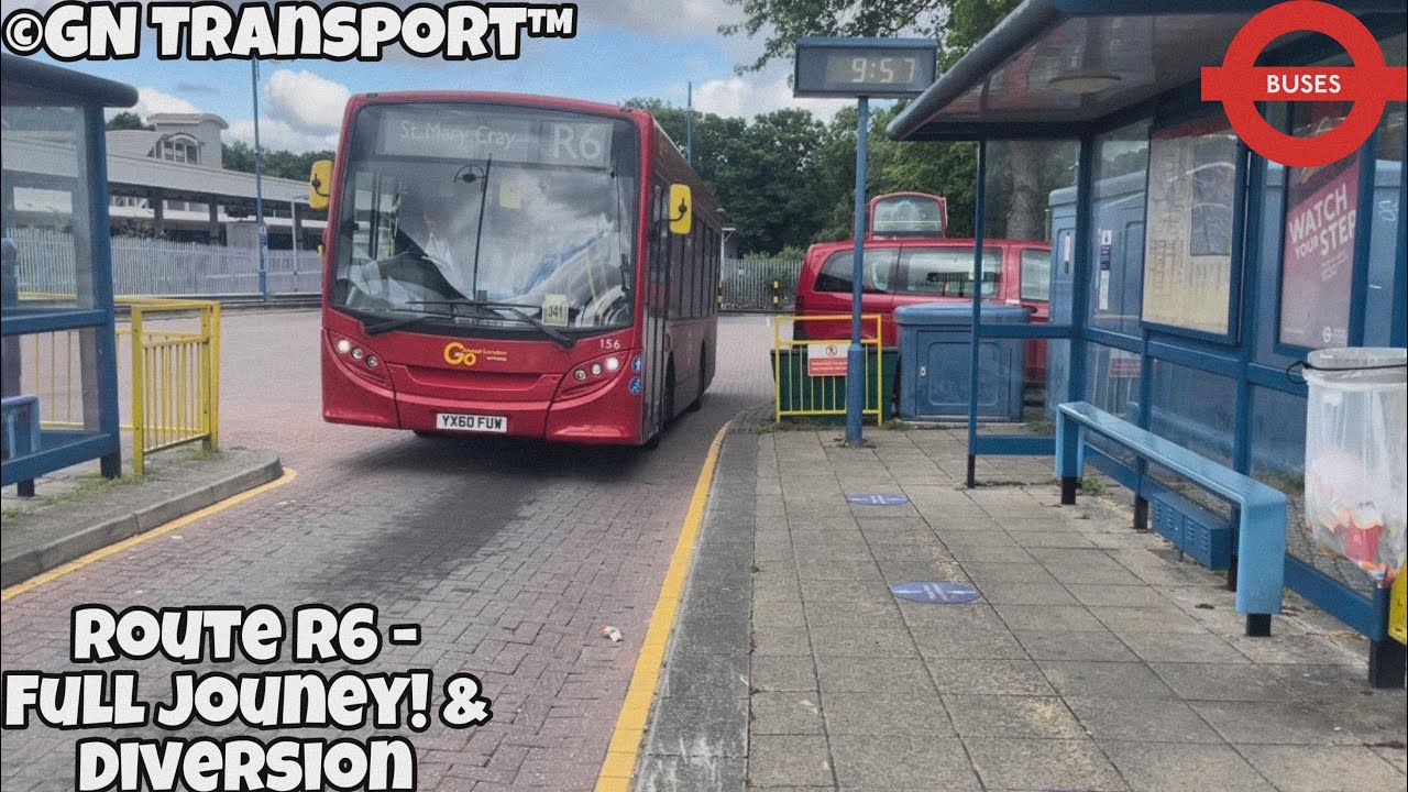 London Bus Vlog #36 | Full Journey! + Diversion | Route R6 - YouTube