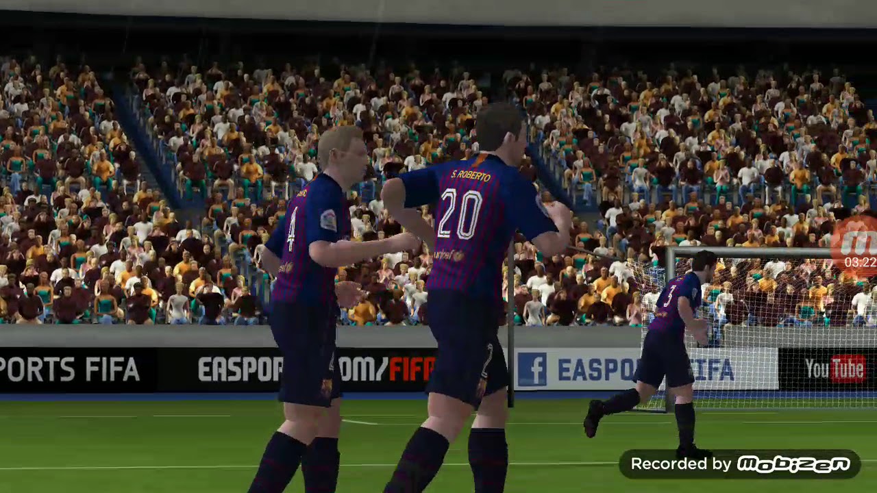 Fifa 14 mod fifa 19 android - YouTube