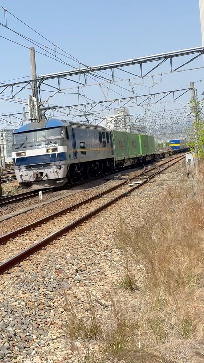 EF210-352【吹】5060ﾚ JR尼崎駅定通2025.5.3 #貨物列車 - YouTube