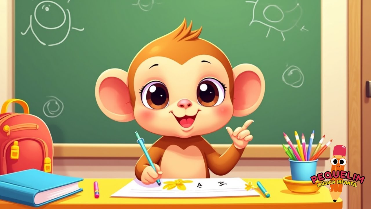 🎓 Música infantil educativa | Monín aprende en la escuela ️ - YouTube