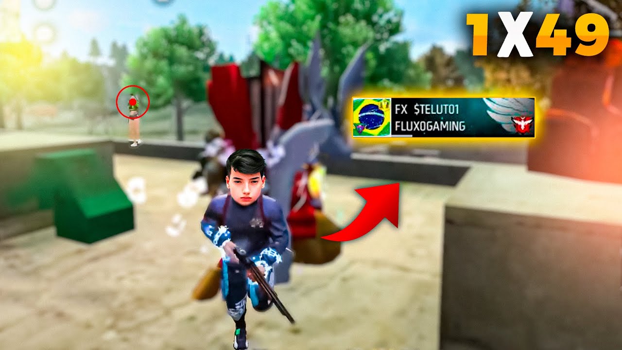 1VS4 COM VERIFICADO E BANNER ANGELICAL! STELUTO FREE FIRE - YouTube