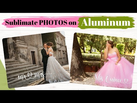 Sublimate Photos on Aluminum Panels | How to Sublimate on Aluminum