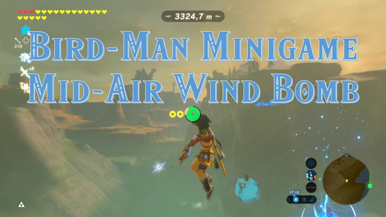 8000m Bird-Man Game - from Ridgeland Tower to Eventide Island - Mid Air ...