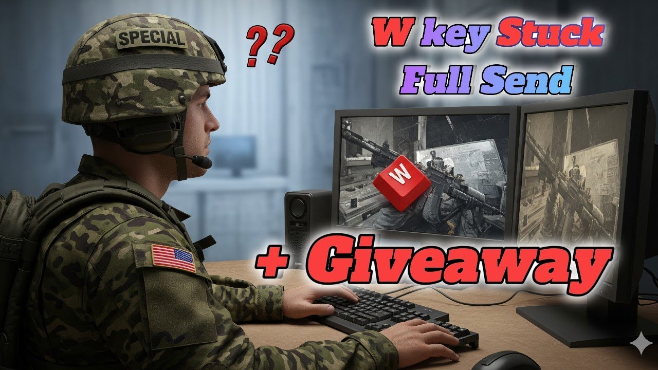 W key Stuck Full Send Live + Giveaway #counterstrike #cs2 #giveaway # ...