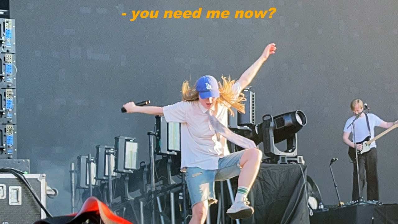 [한글자막] 걸인레드 girl in red - You Need Me Now? @펜타포트락페스티벌 240803 - YouTube