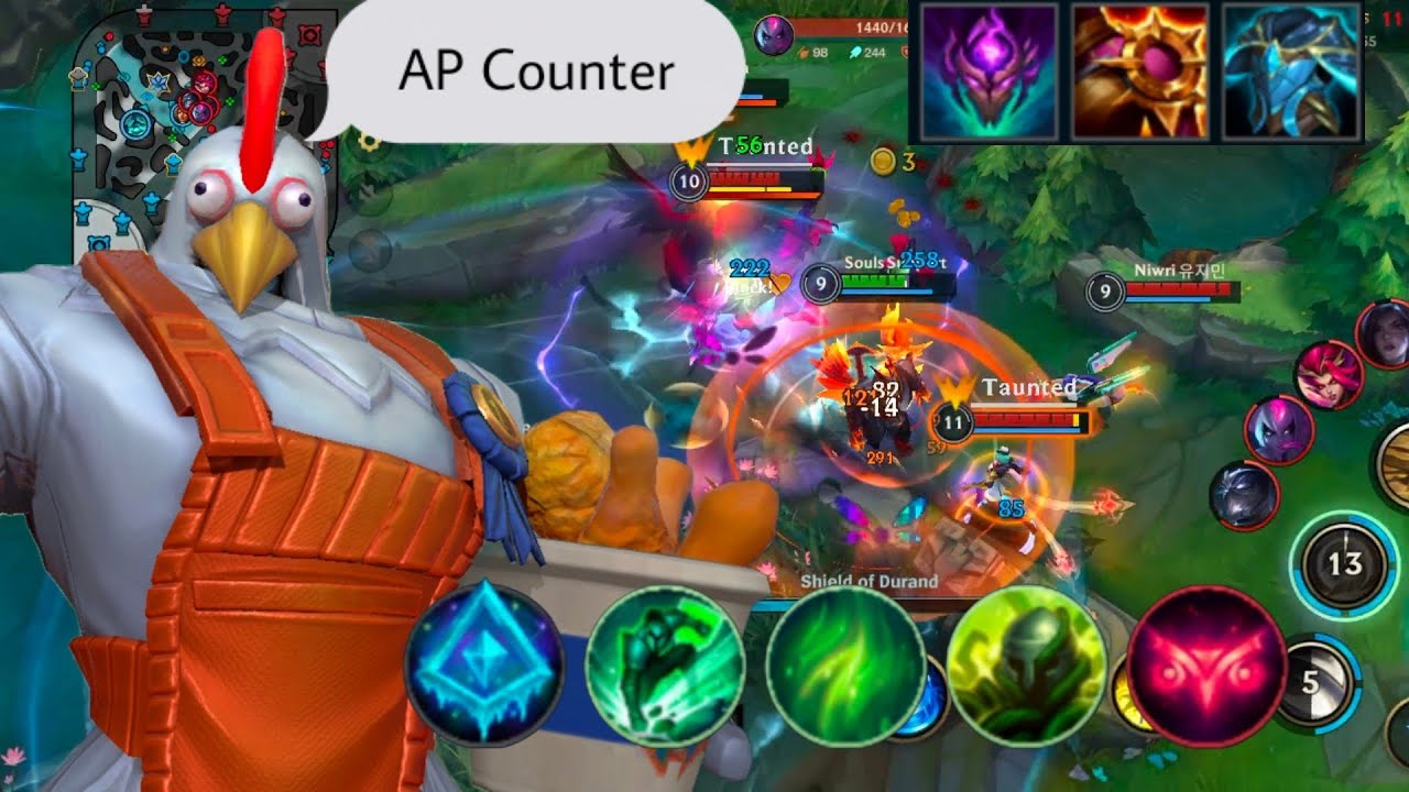Chicken Fried Counter AP / Galio Gameplay S14 - YouTube