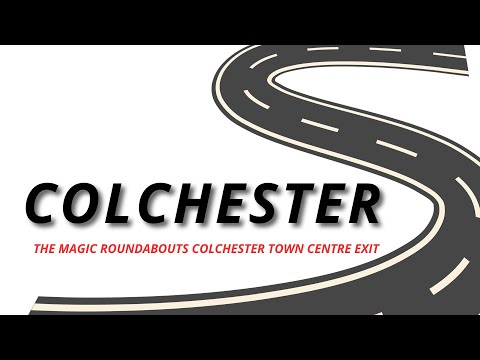 The Magic Roundabouts Colchester town centre exit - YouTube