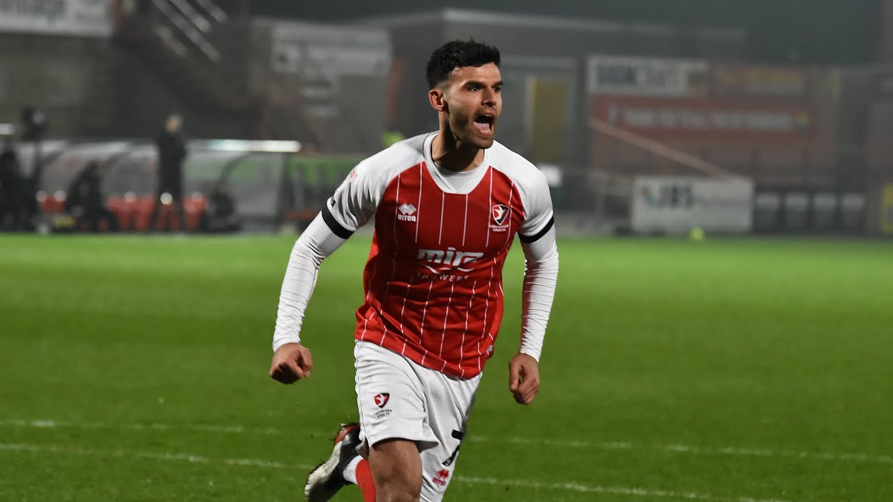 Conor Thomas scores Cheltenham's winning goal against Southend United ...